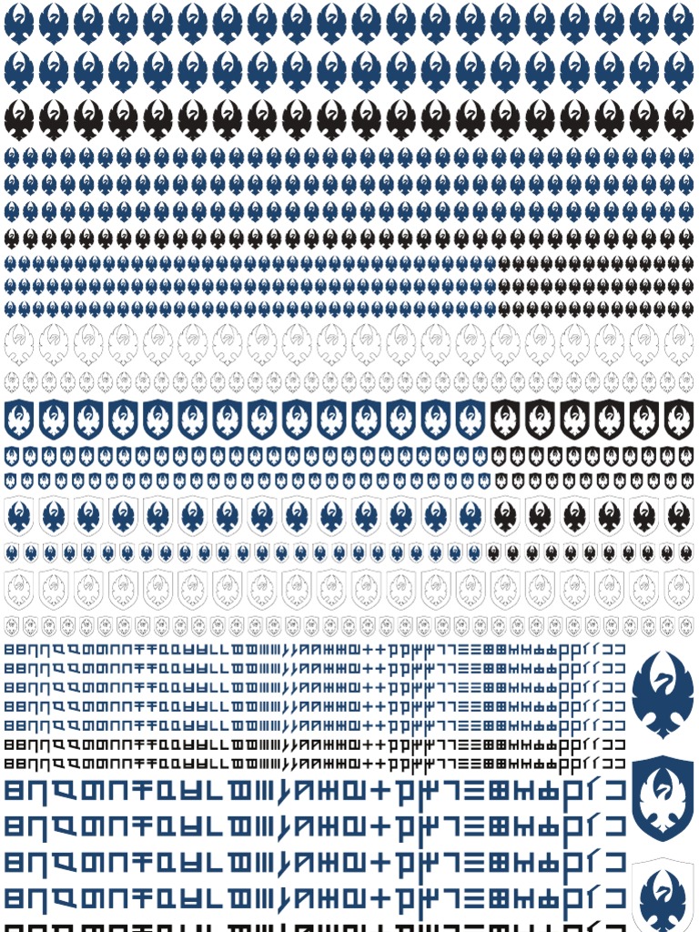 Cygnar Decal Sheet | PDF