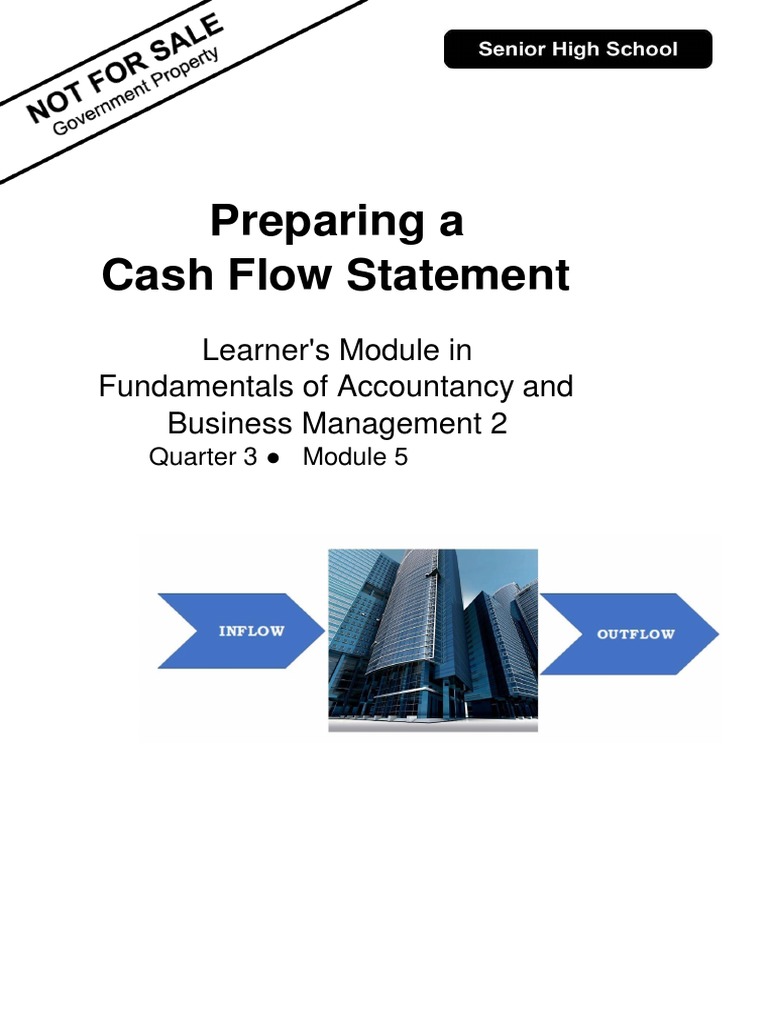 Fabm2 Module 5 Cash Flow Statement Pdf Investing Expense