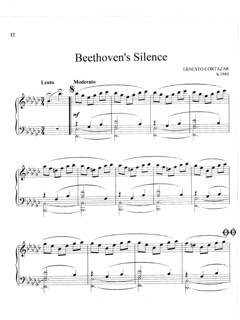 Beethoven Silence | PDF