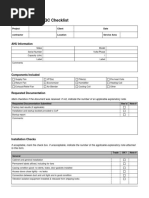 Final VRF Pre-Commissioning Checklist | PDF | Pipe (Fluid Conveyance ...