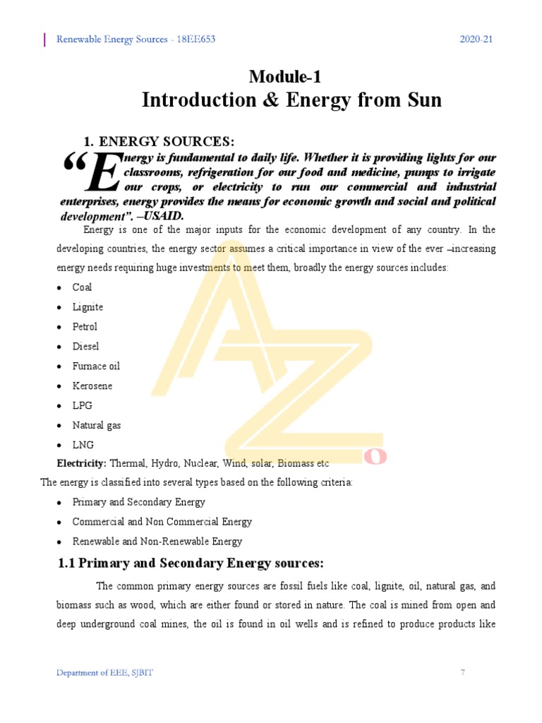 RER Mod1@AzDOCUMENTS.in | PDF | Energy Development | Natural Gas