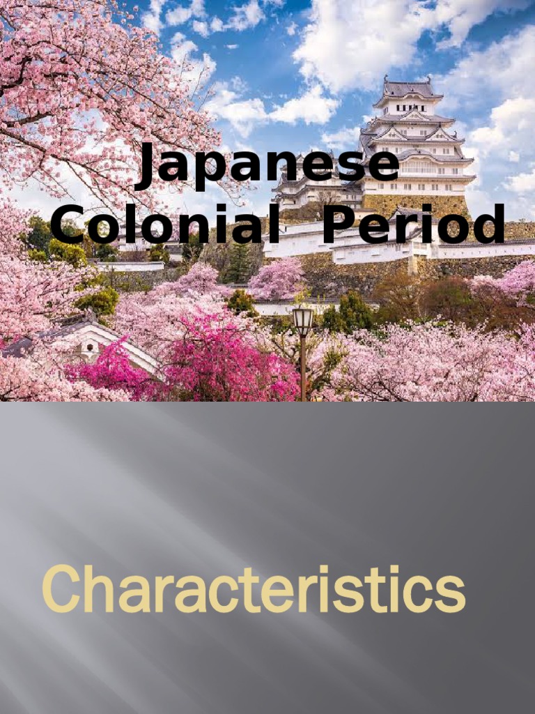Japanese Colonial Period | PDF | Philippines
