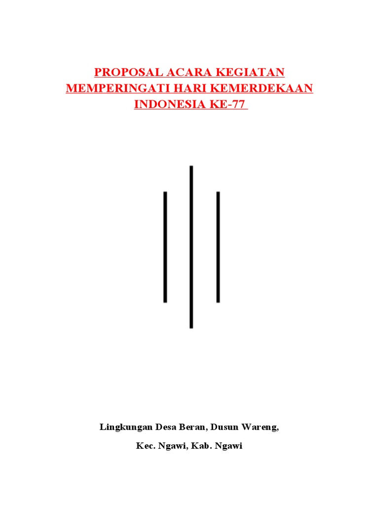 Proposal Agustusan | PDF