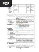 Learner's Activity Sheet: MAPEH P.E (Quarter II - Week 5-6) | PDF