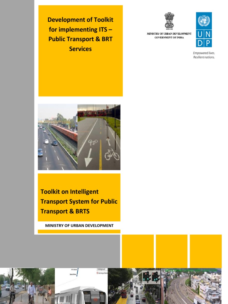 Toolkit On Intelligent Transport System For Public Transport & BRTS | PDF | Public Transport ...