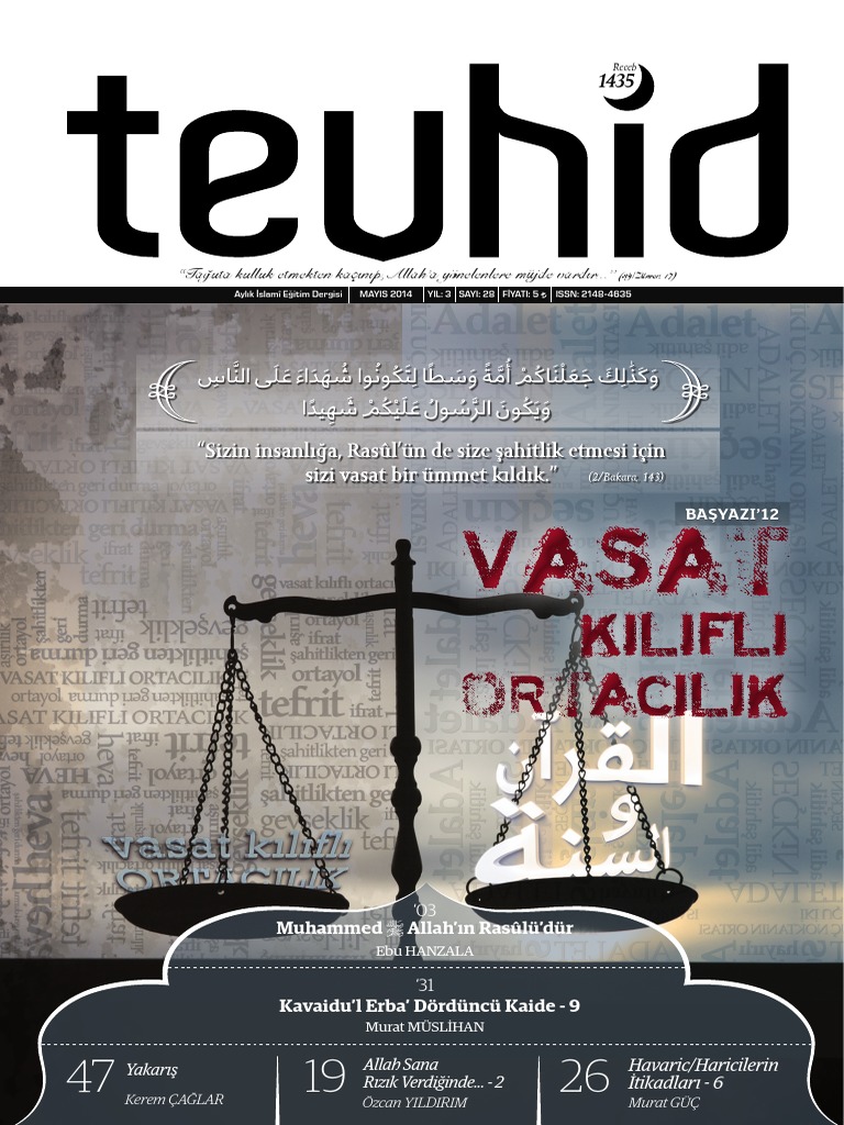 Tevhid Dergisi, Sayı 28 | PDF