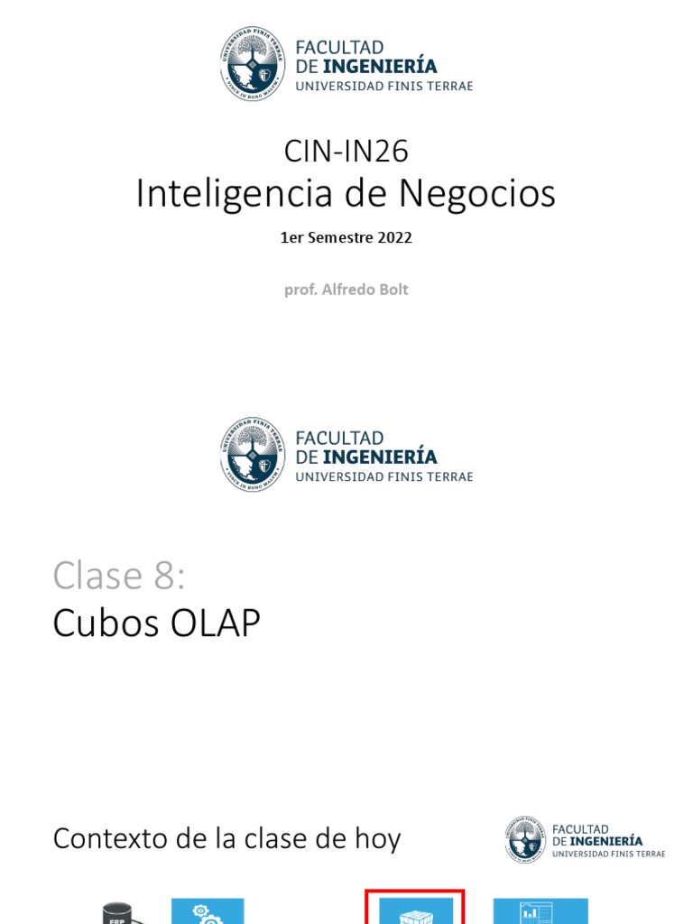 Clase 8 OLAP | PDF | Almacén de datos | Datos