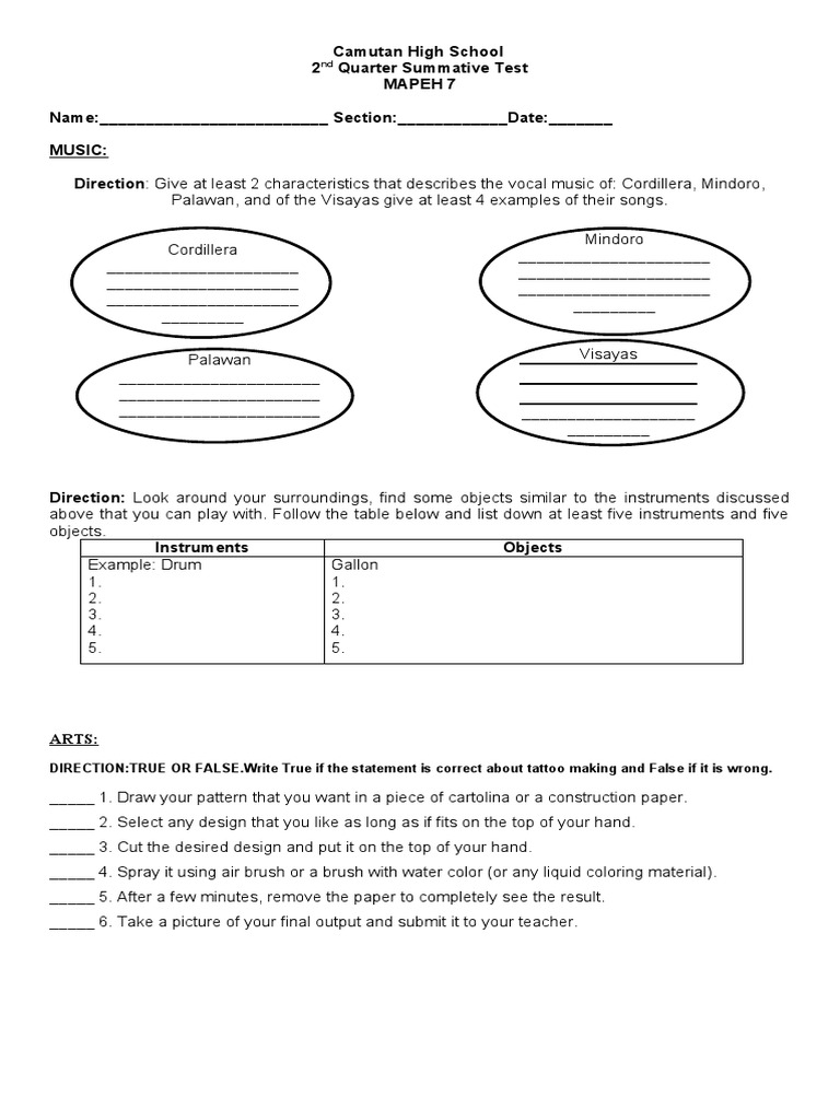 2ND Quarter Summative Test 2022 | PDF | Computer Graphics | Digital ...