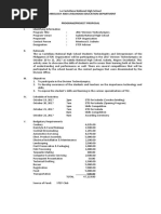 TLE Project Proposal | PDF | Tools | Cookware And Bakeware