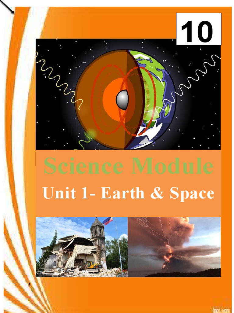 Module - Grade - 10 Unit 1 Earth and Space-JFROBALE | PDF | Plate ...