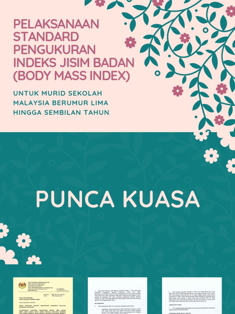 Pelaksanaan Standard Pengukuran Indeks Jisim Badan (Body Mass Index) | PDF