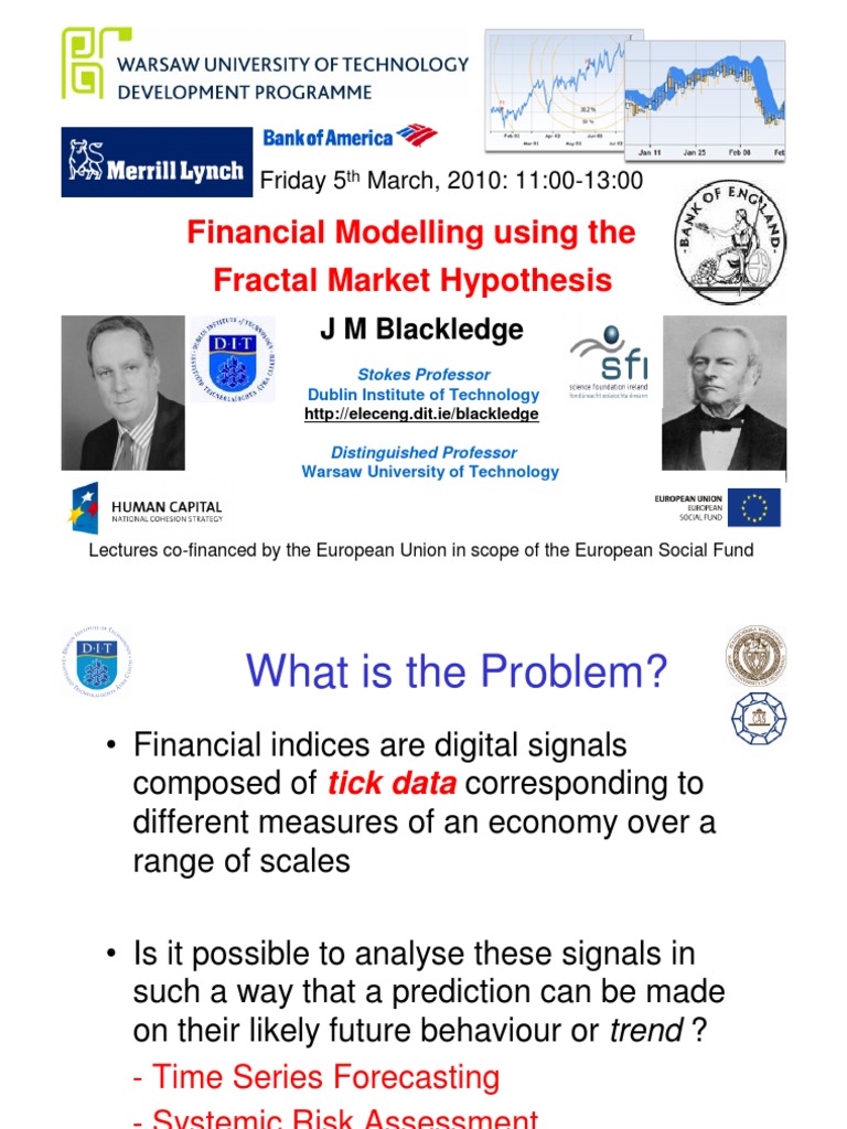 Fractal Markets | PDF | Fractal | Spectral Density