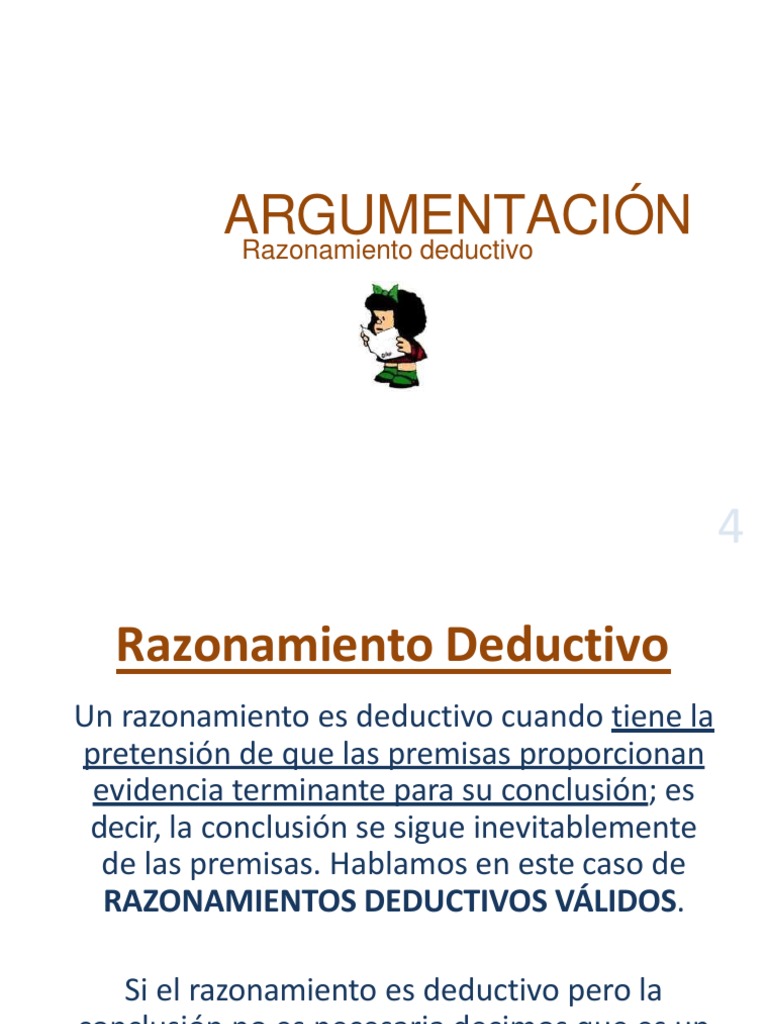Razonamiento Deductivo | PDF | Metodología filosófica | Razonamiento