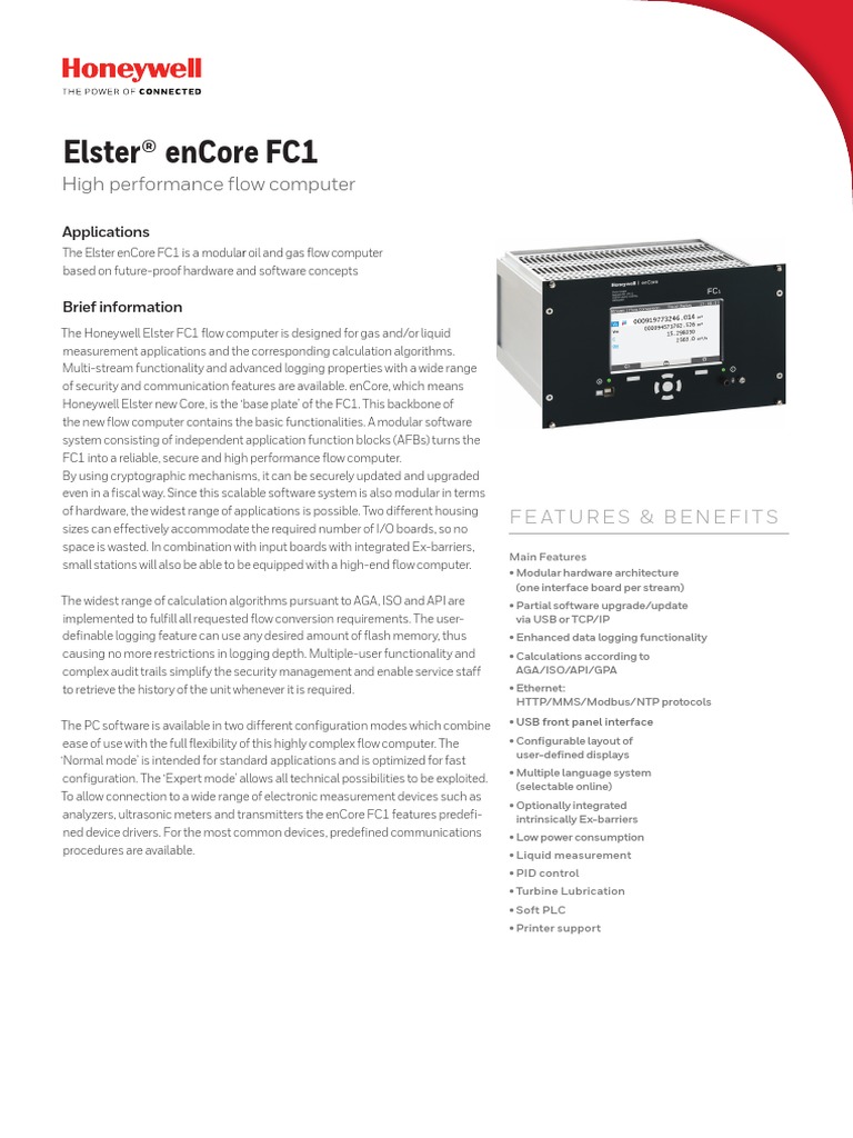 enCore-FC1-DataSheet_en | PDF | Software | Input/Output