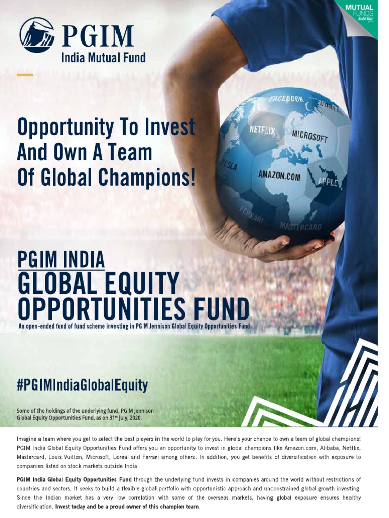 PGIM India Global Opportunity Fund | PDF