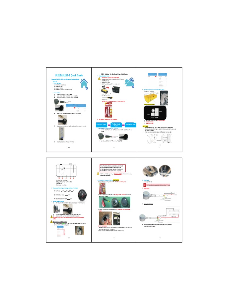 UL212 User Guide by Tenet Instruments | PDF
