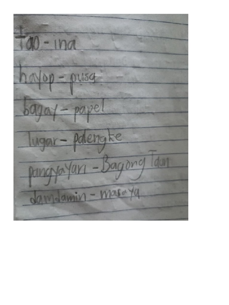 Pagsasanay 1 - Filipino Grade 4 | PDF