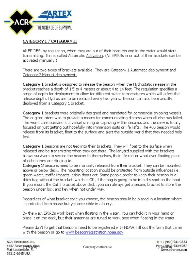 Cat 1 Vs Cat 2 Pdf Water Transport Ships