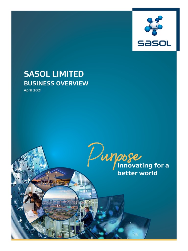 Sasol Business Overview Document | PDF | Natural Gas | Chemical Industry