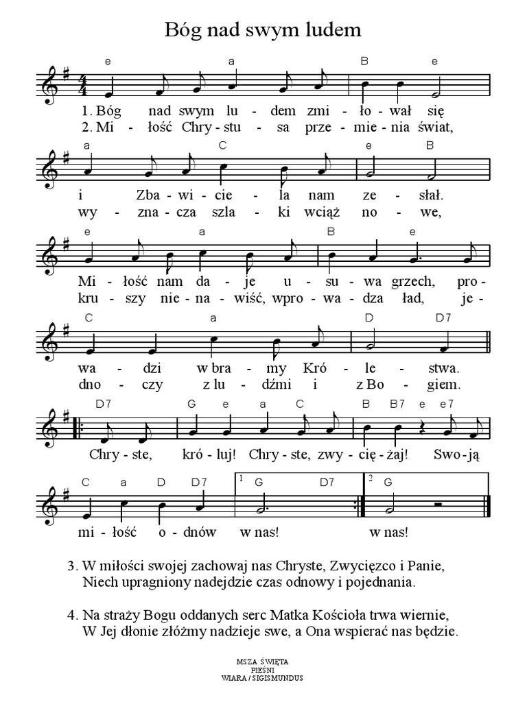 Bog Nad Swym Ludem | PDF