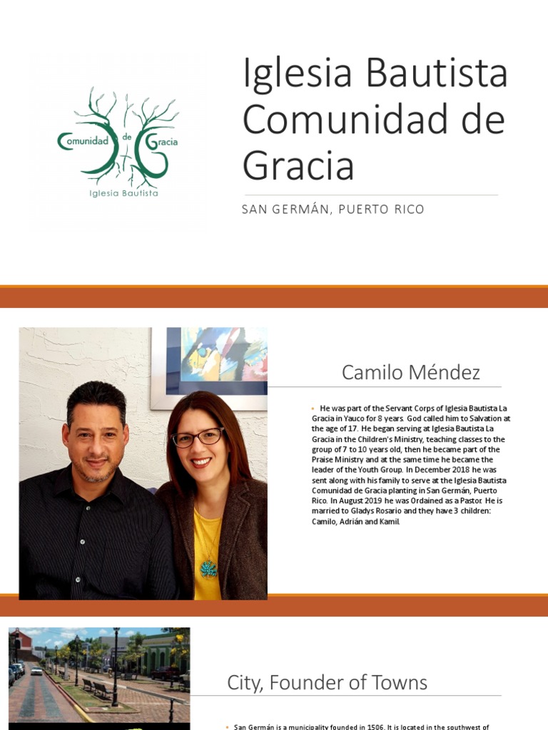 Iglesia Bautista Comunidad de Gracia: San Germán, Puerto Rico | Download Free PDF | Christian ...