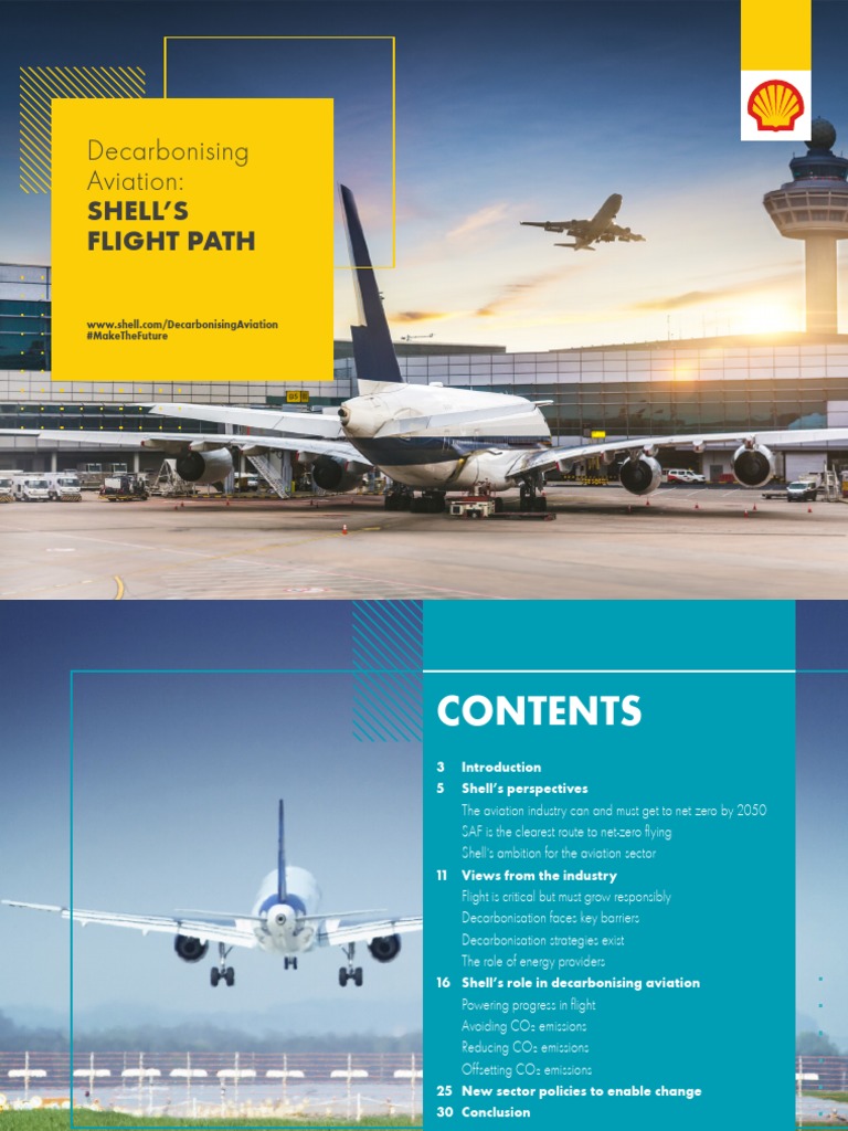 decarbonising-aviation-shell-report | PDF | Low Carbon Economy | Carbon ...