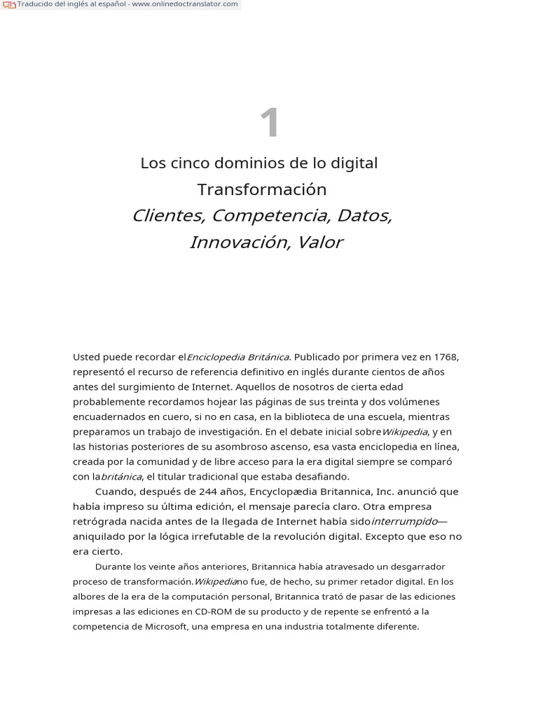 The Digital Transformation Playbook Rethink Your Business For The