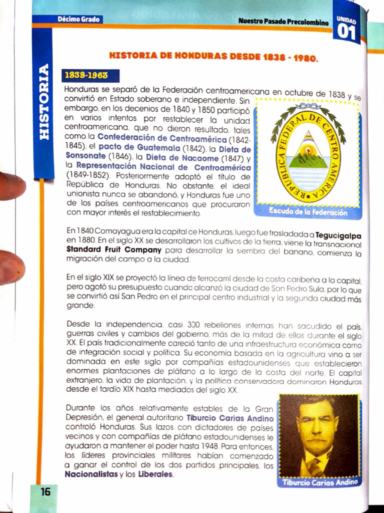 Actividad 2 y 3 Historia de Honduras | PDF | Honduras | Centroamérica