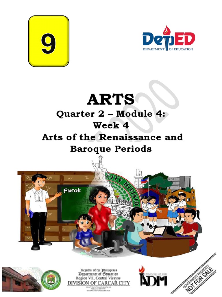 Quarter 2 - Module 4: Week 4 Arts of The Renaissance and Baroque ...