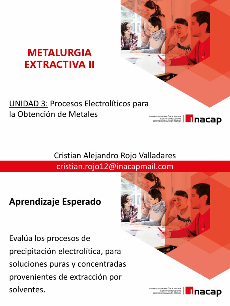 Procesos Electrolíticos en Metalurgia | PDF | Redox | Cobre