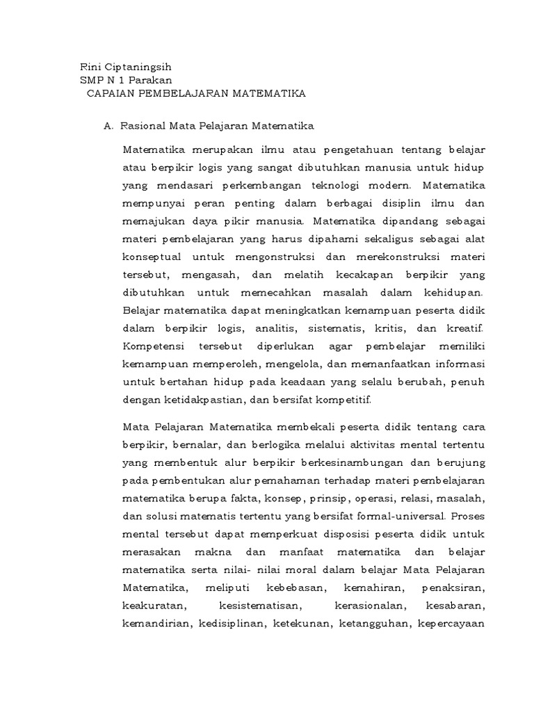 CP MTK Permen33 | PDF | Komputer
