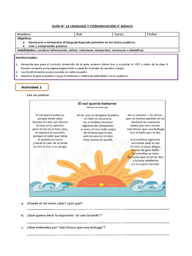 Cuarto Básico | PDF