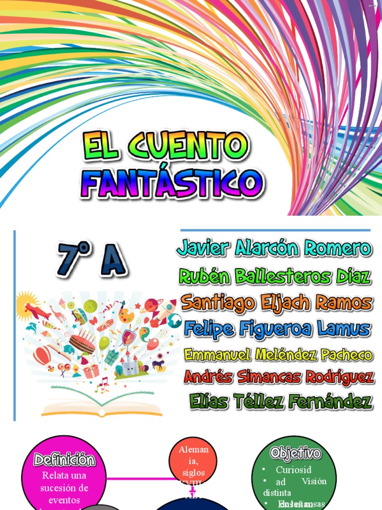 Cuento Fantástico Pdf Narración Literatura De Fantasía