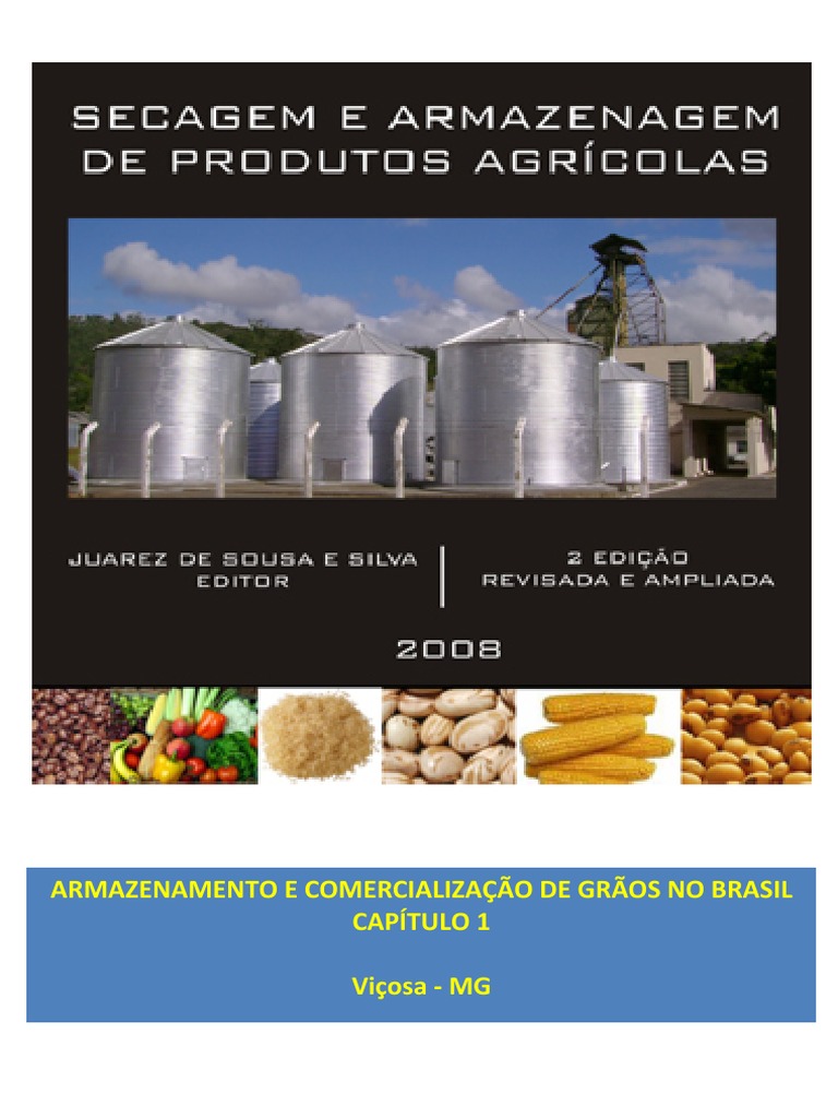 Secagem e Armazenagem de Produtos Agrícolas - Juarez - COMPLETO | PDF | Agricultura | Economia