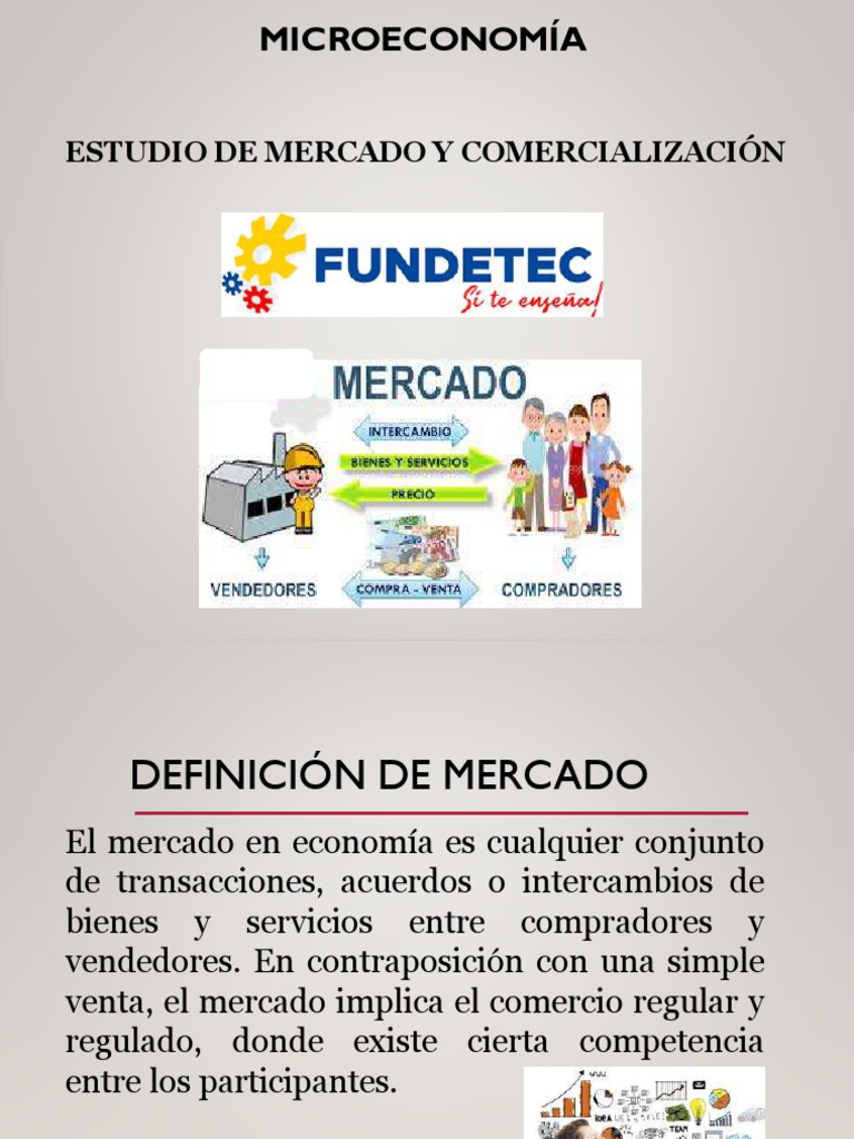 Definición y Tipos de Mercado en Economía | PDF | Mercado (economía ...