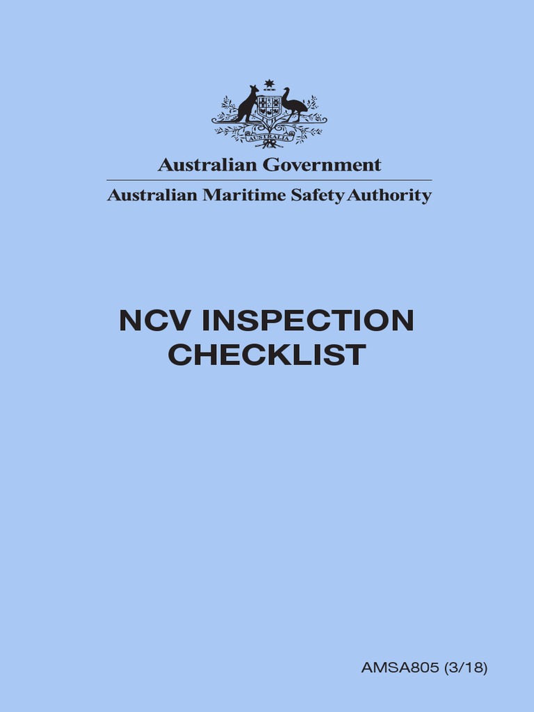 Checklist Inspecao Naval-Modelo | PDF | Equipment | Water Transport
