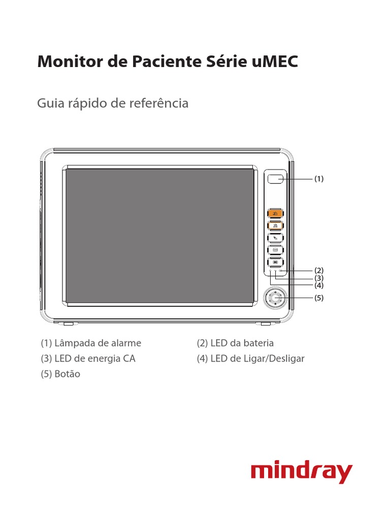 Guia Rápido Monitor uMEC | PDF | Finanças e Administração de Capital