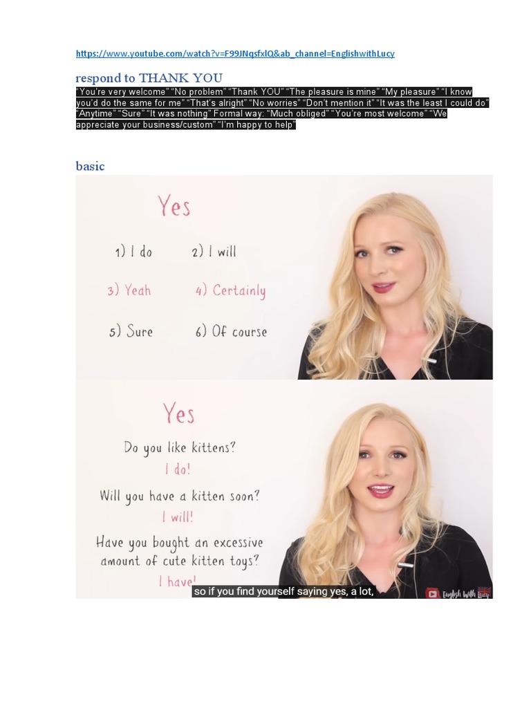 English With Lucy | PDF