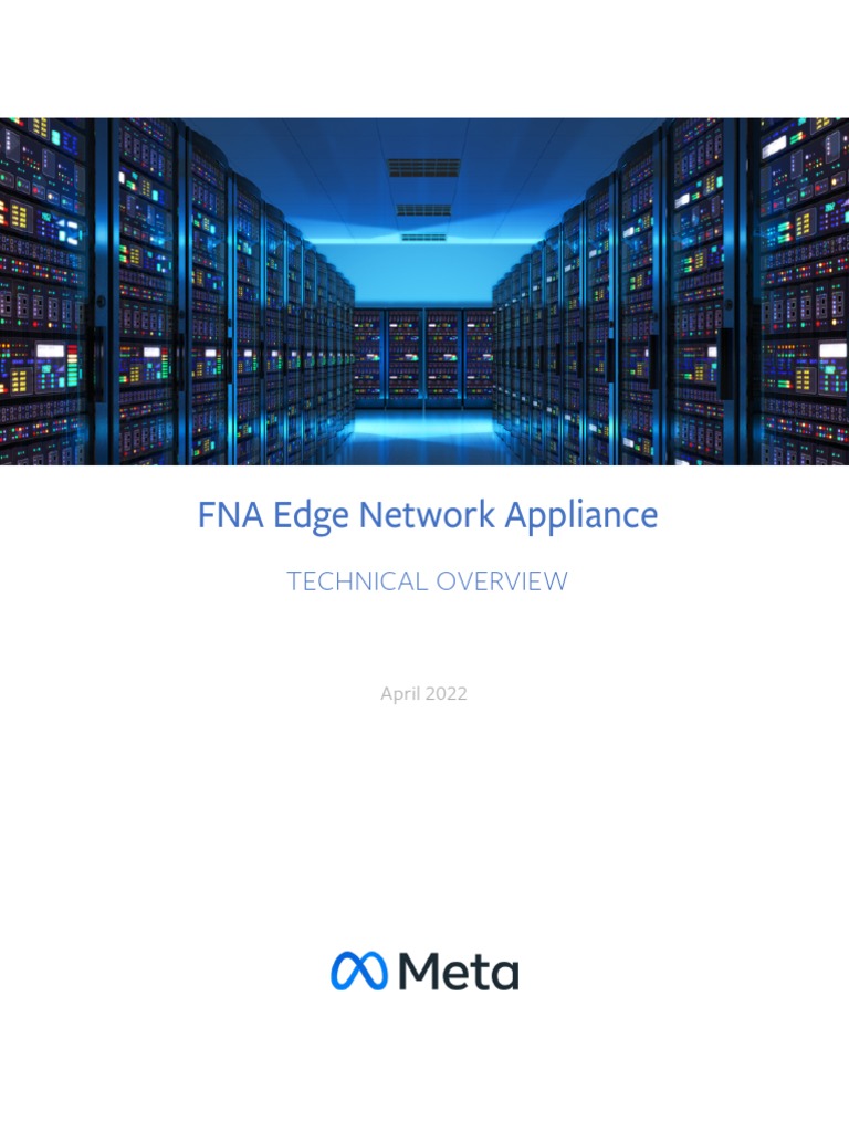 FNA Edge Network Appliance: Technical Overview | PDF | Routing | I Pv6