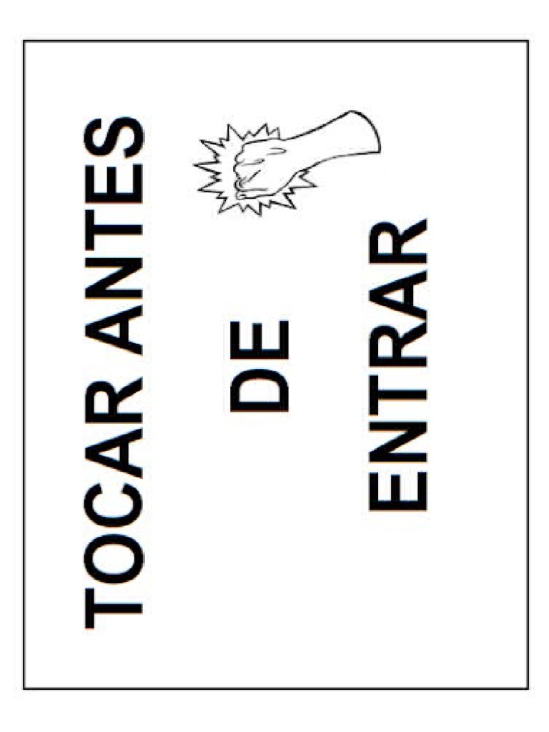 Tocar Antes de Entrar | PDF