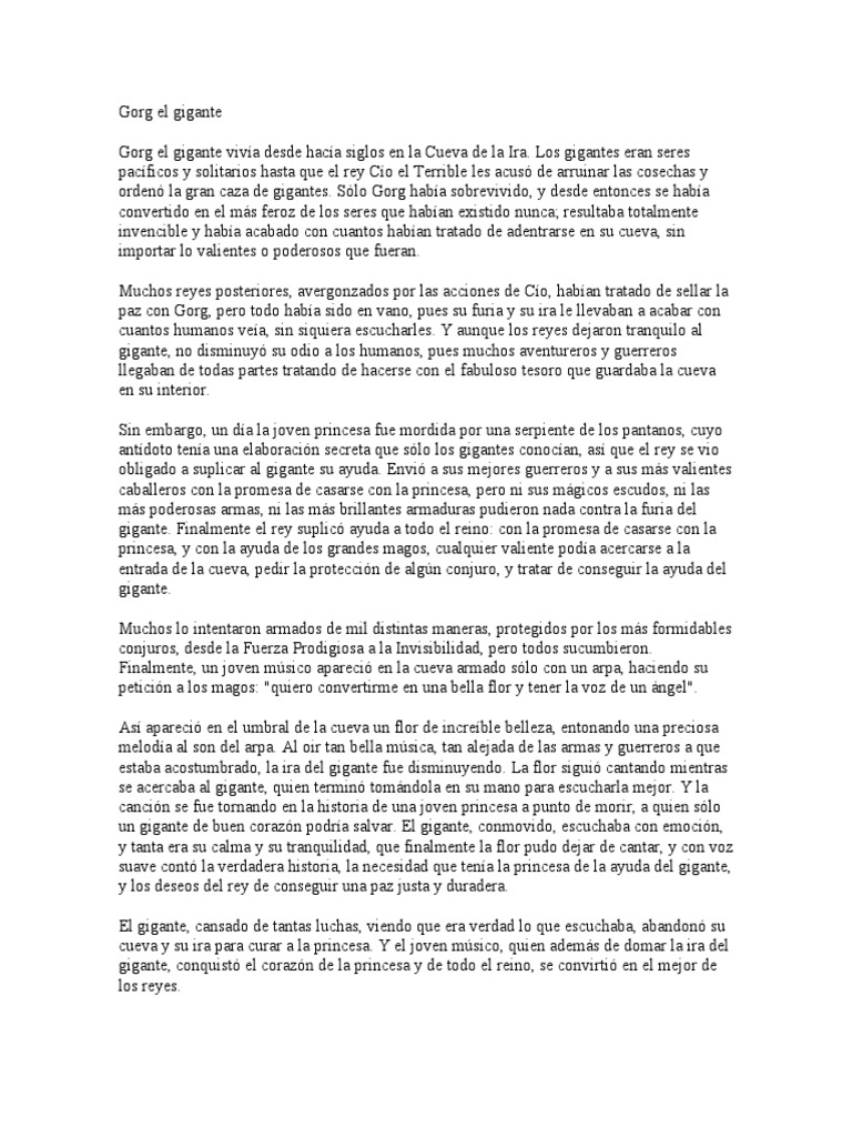 Gorg El Gigante Pdf
