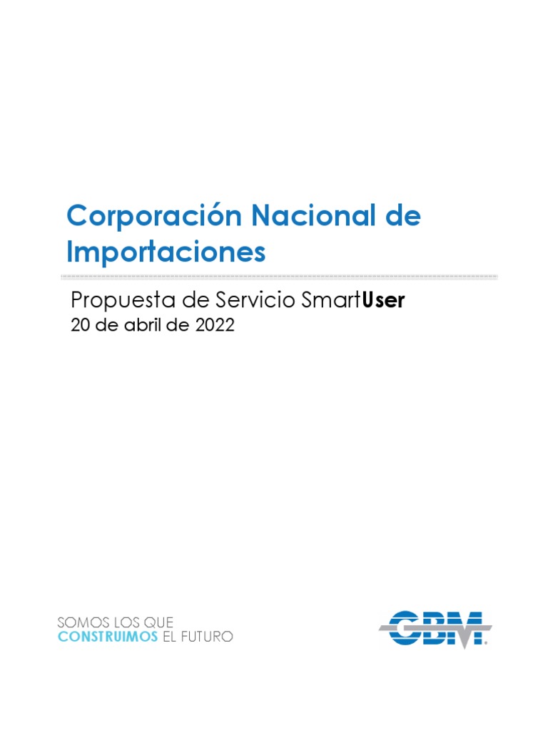 Prop 20220420 Camaleon E14 CORPORACION NACIONAL DE IMPORTACIONES SU | PDF | Software | Hardware ...