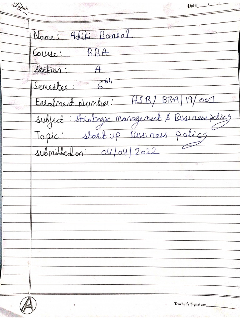 Aditi Bansal Assignment Pdf