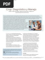 Guía Clínica para Tratamiento del Crup | PDF | Tos | Medicina CLINICA