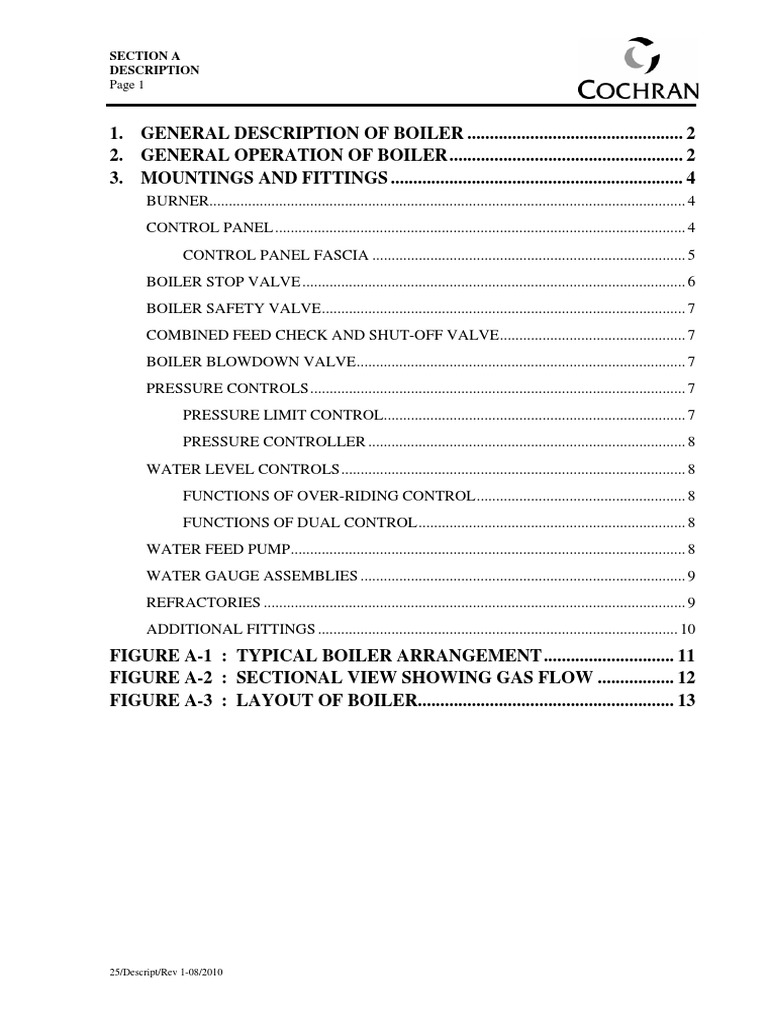 Borderer Boiler Complete Manual | PDF | Boiler | Valve