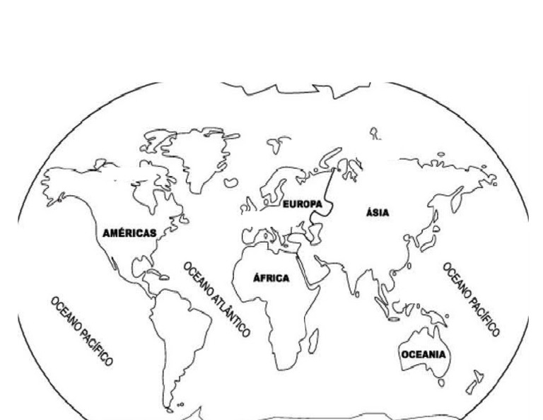 Mapa Prueba 5º Básico | PDF