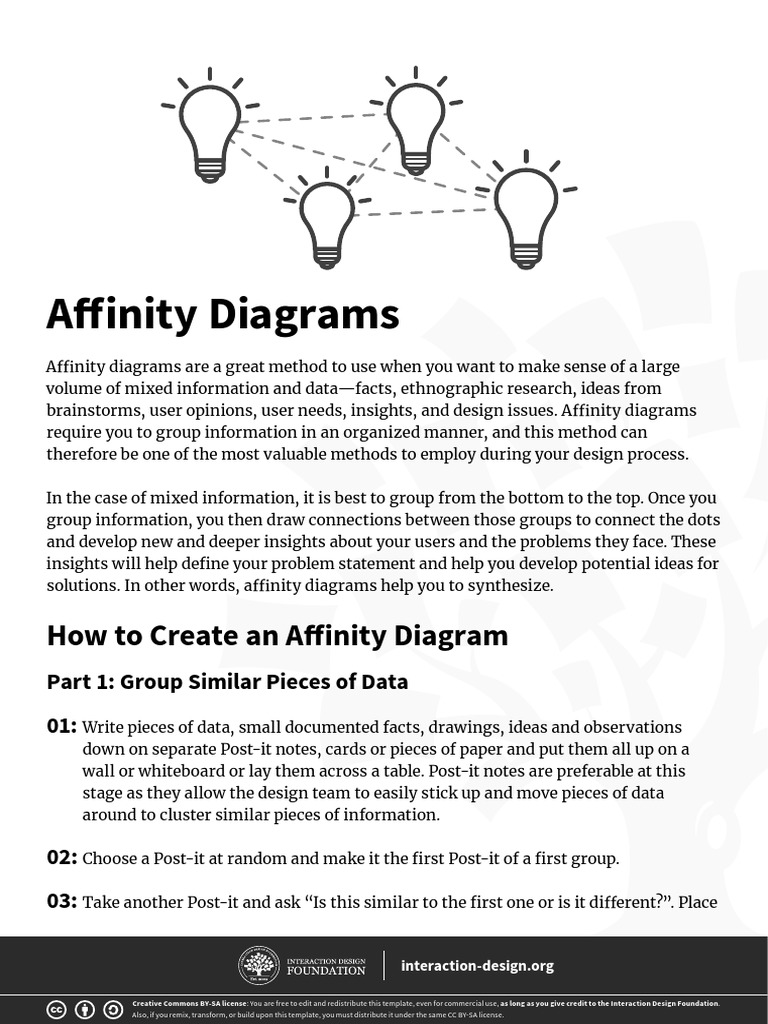 Affinity Diagrams: How To Create An Affinity Diagram | PDF | Design ...