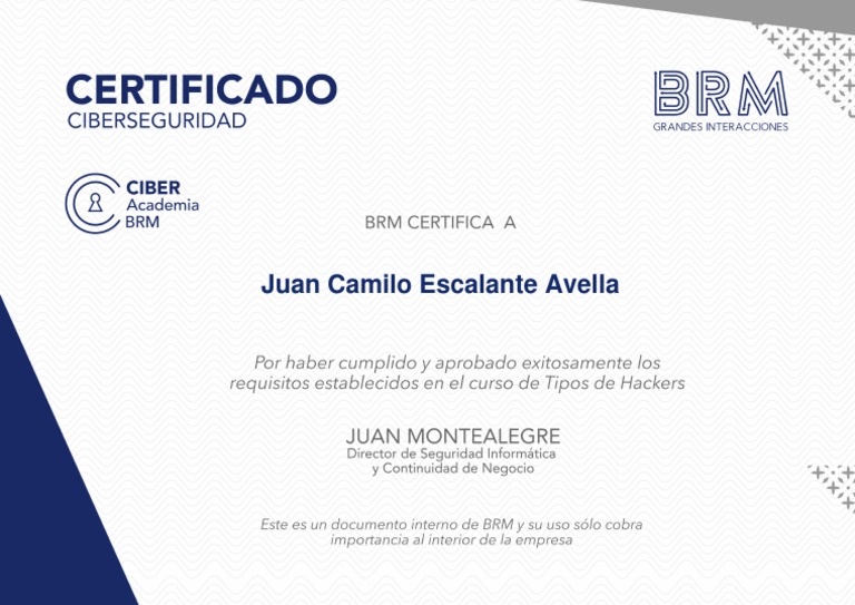 Certificado_Tipos_de_Hackers | PDF