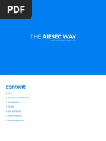 AIESEC Blue Book 2020 PDF | PDF | Sustainable Development | Brand