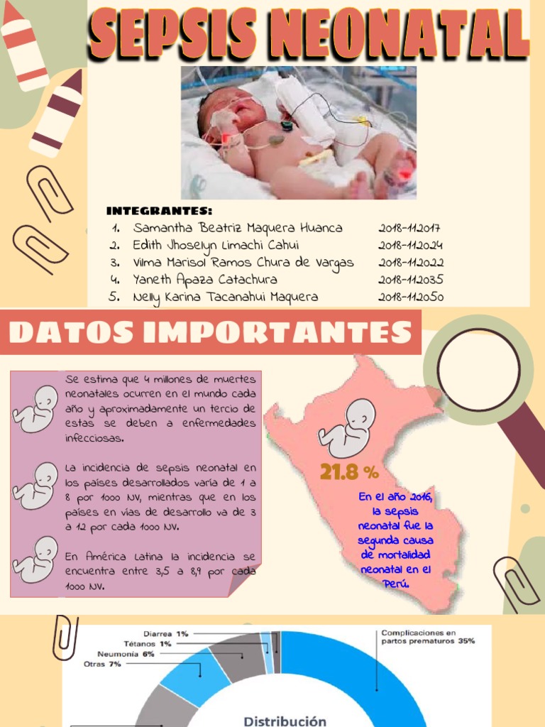 Sepsis Neonatal: Causas y Tratamiento | PDF | Septicemia | Inflamación